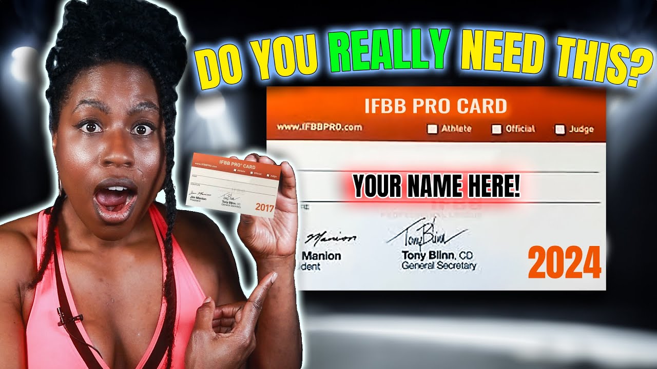 Is Getting An IFBB or Natural Pro Card Even Worth It In 2024?